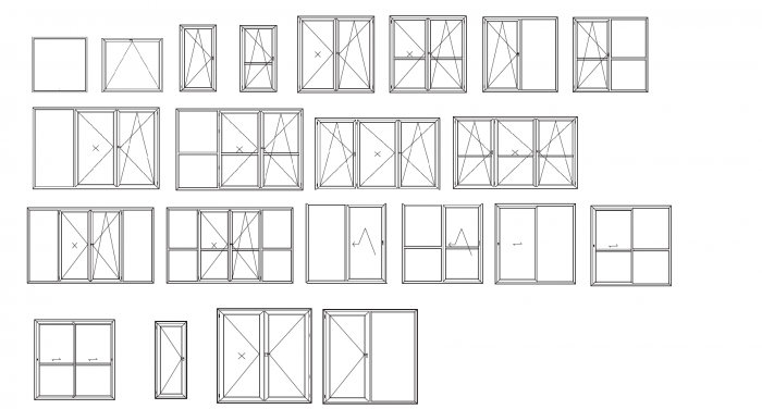 UPVC Profiles | TRADE Portal | PVC PENCERE MODELLERİ